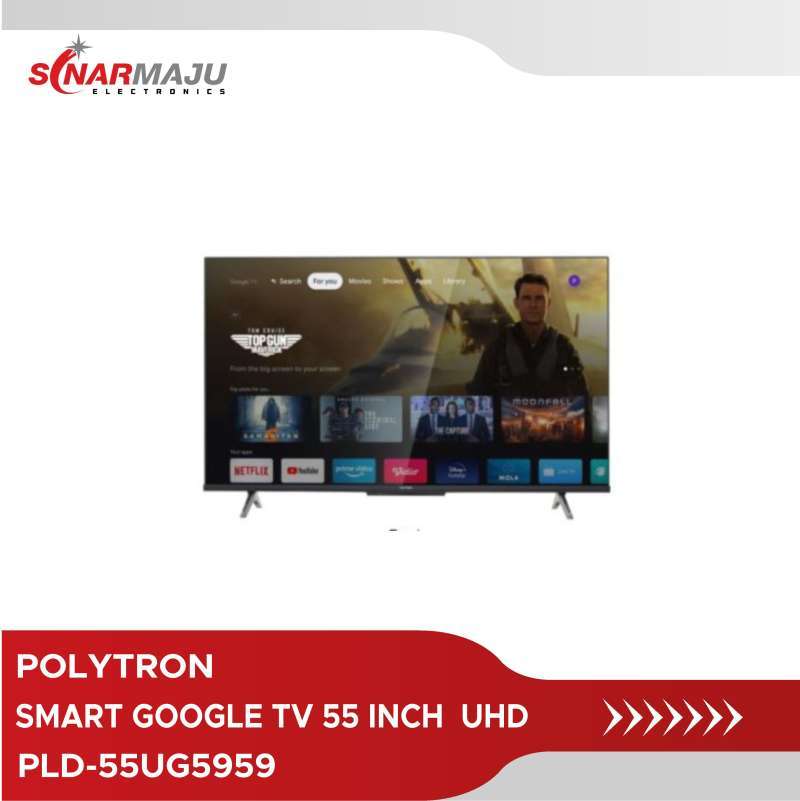 Jual Smart Google Tv 55 Inch Polytron Uhd Pld-55ug5959 Di Seller ...
