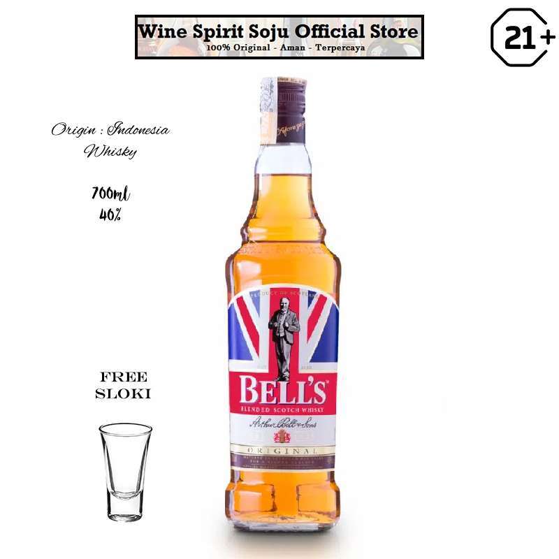 Promo Bells Blended Scotch Whisky 700ml Diskon 7% di Seller Wine Spirit ...