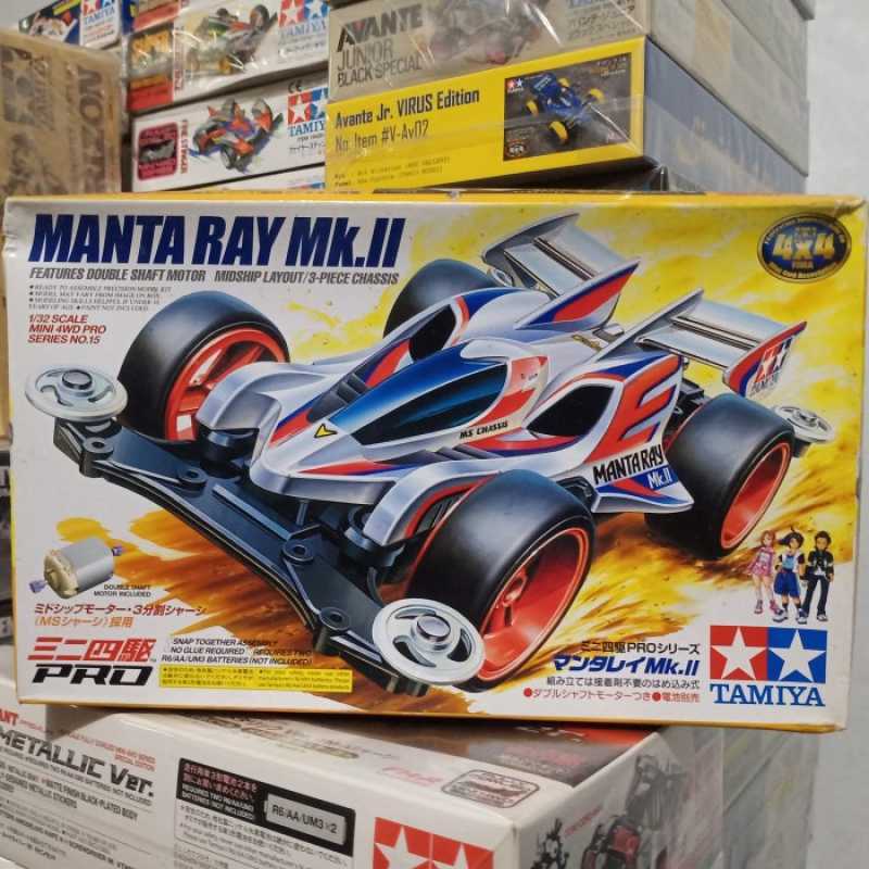 Promo Tamiya Mini 4wd Mantaray MKII Diskon 23% di Seller Crystal Maiden ...