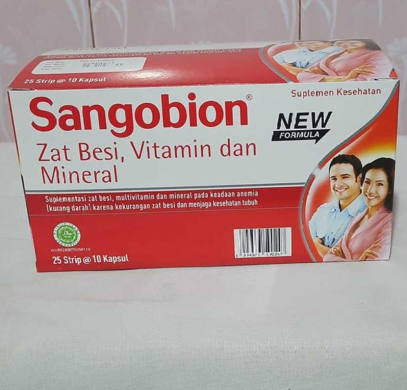 Sangobion Jual Sangobion Kapsul New Formula PerSETRIP Obat Anemia