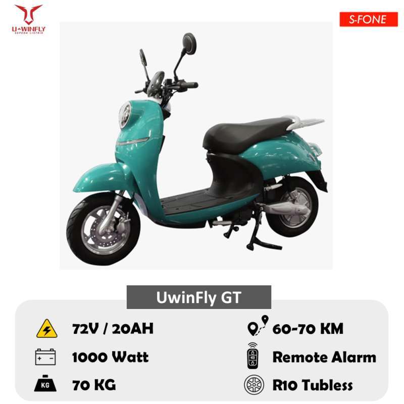 Jual Sepeda Motor Listrik Uwinfly Gt Plus - Kuning Di Seller Cv. Mitra ...