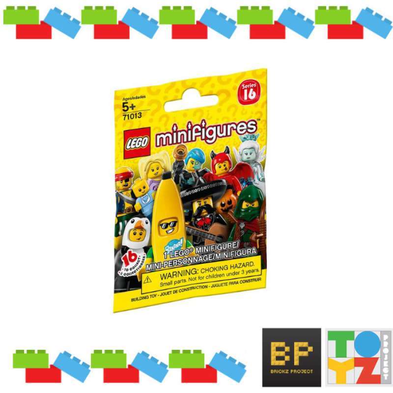 Promo Lego 71013 Minifigure Series16 Banana Suit Guy Diskon 9% Di ...