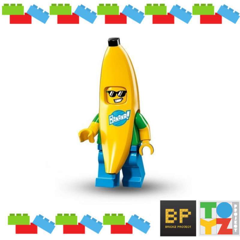 Promo Lego 71013 Minifigure Series16 Banana Suit Guy Diskon 9% Di ...