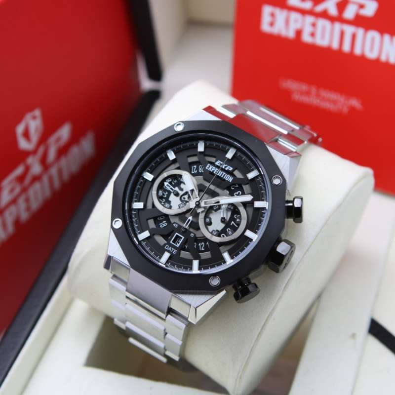 Jual Jam Tangan Pria Expedition E 6834 E6834 Mcb Series Original ...