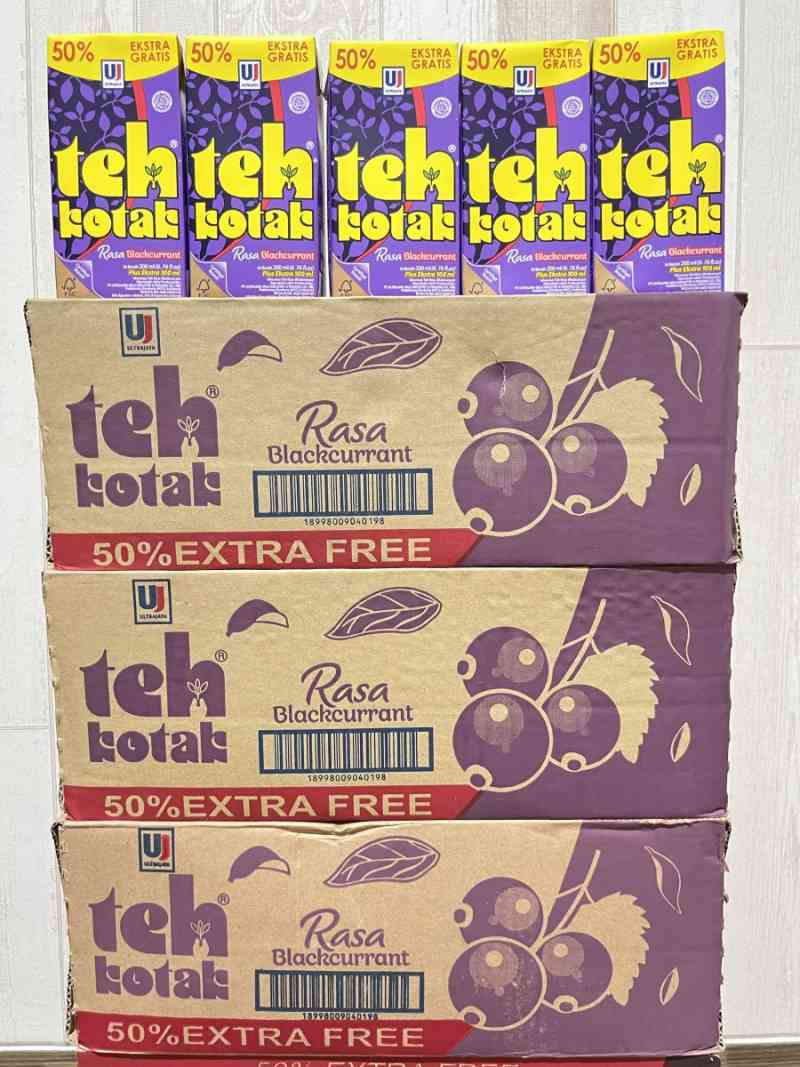 Jual Teh Kotak Rasa Blackcurrant 200ml (1dus Isi 24) - 03 Di Seller ...