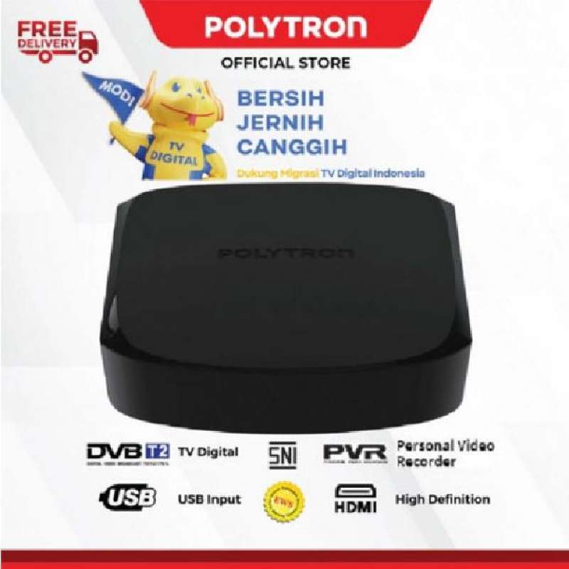 Jual Polytron Set Top Box Digital Dvb - T2 Pdv 700t2-original Di Seller ...