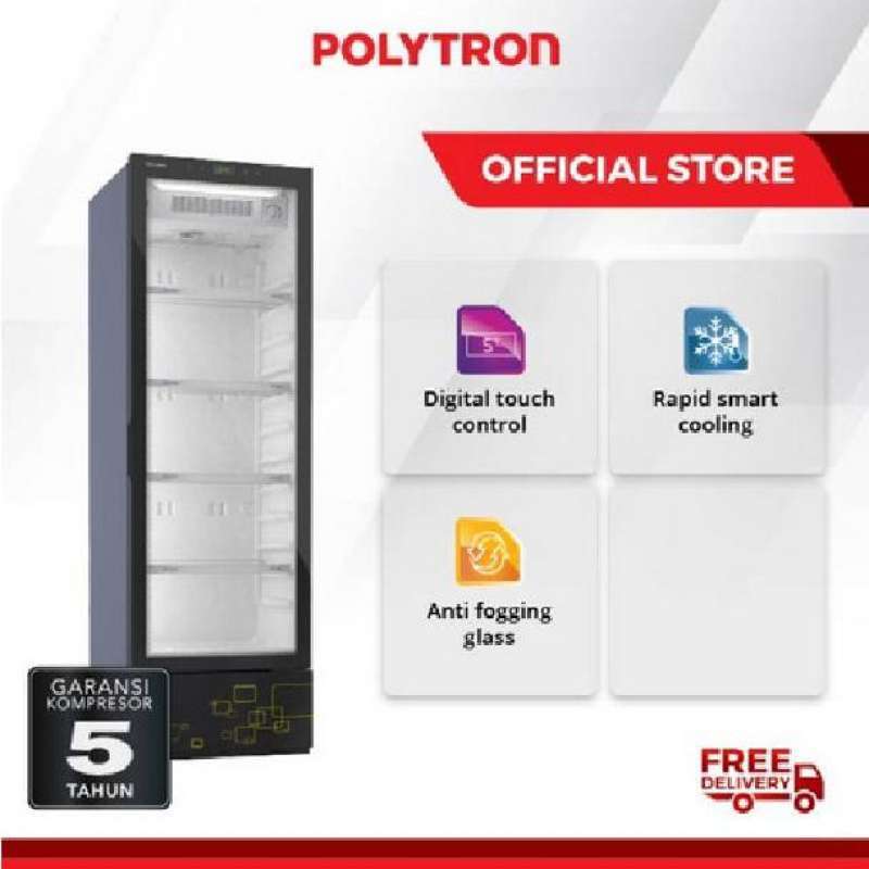 Jual Showcase Polytron Scn 237 Lemari Pendingin Minuman 4 Rak Di Seller ...