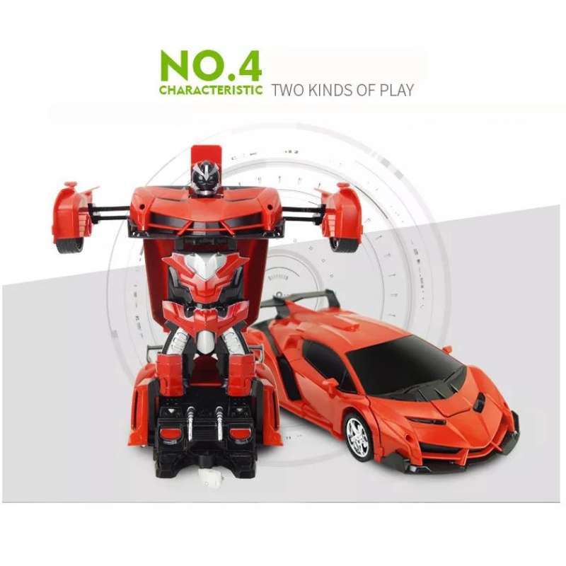 Promo Rc Mobil Remote Transformer Robot Remote Control Mobil Sport Car ...