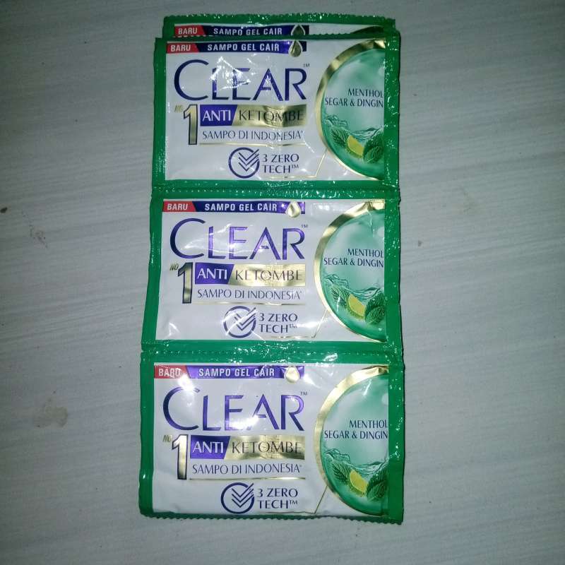 Promo clear shampo sachet isi 12 sachet Diskon 8% di Seller Karona Jaya ...