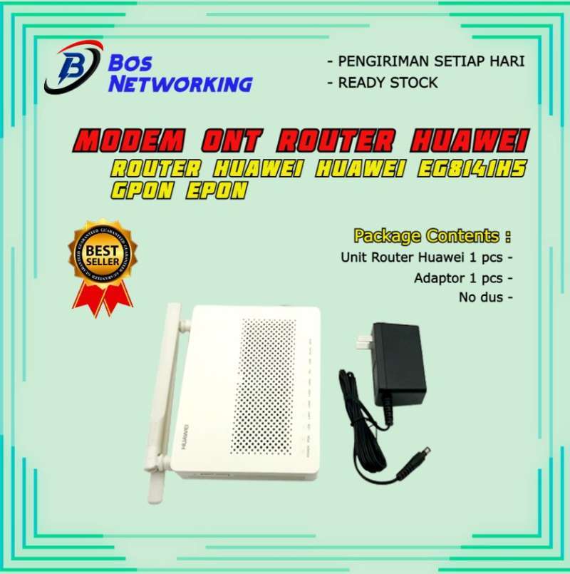 Jual Modem Ont Router Huawei Eg8141h5 Gpon Epon Di Seller Bos ...