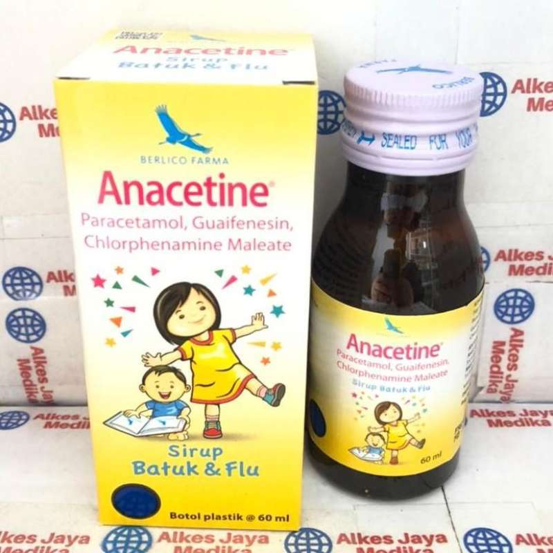 Jual Anacetin Sirup 60ml - Obat Batuk Pilek Anak Di Seller Alkes Jaya ...