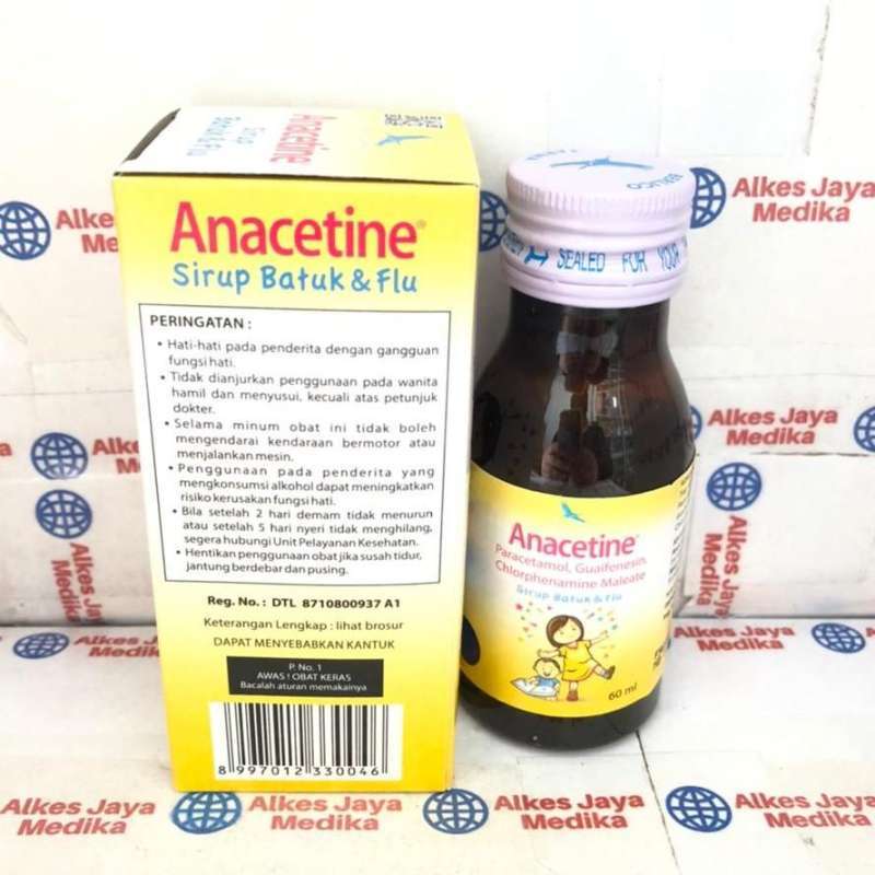 Jual Anacetin Sirup 60ml - Obat Batuk Pilek Anak Di Seller Alkes Jaya ...