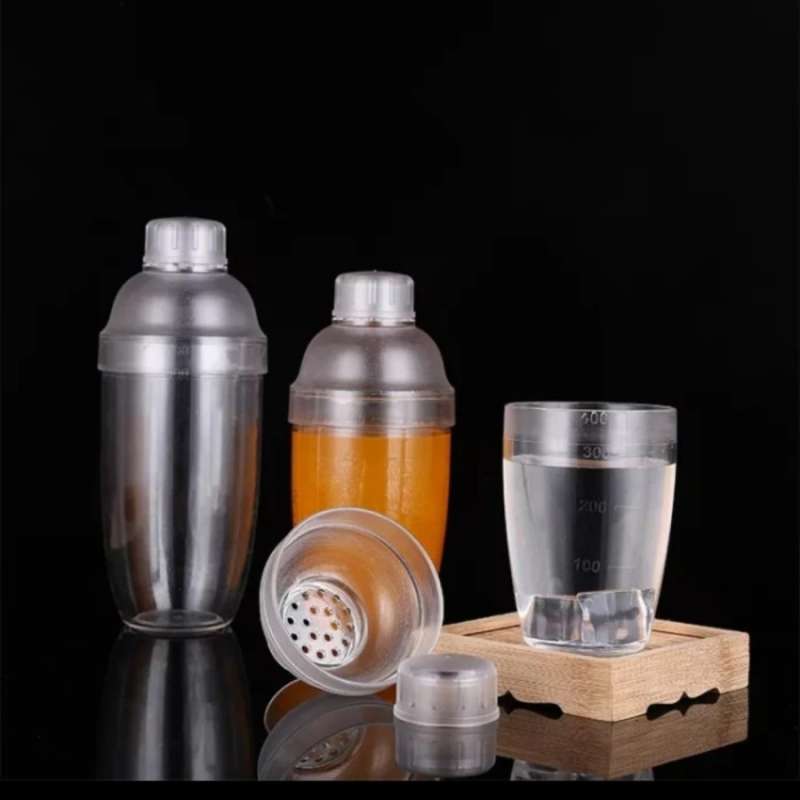 Jual Cocktail Shaker Mika Acrylic 1000ML Botol Pengocok Minuman ...