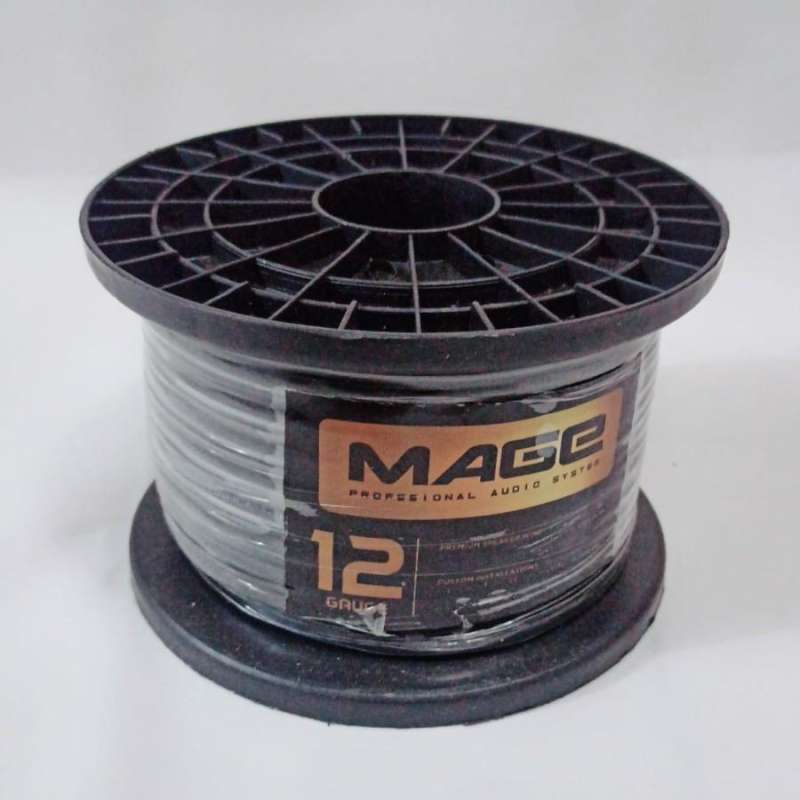 Jual Kabel Speaker 12 AWG / Gauge MAGE - Per 1 Roll 35 Meter di Seller ...