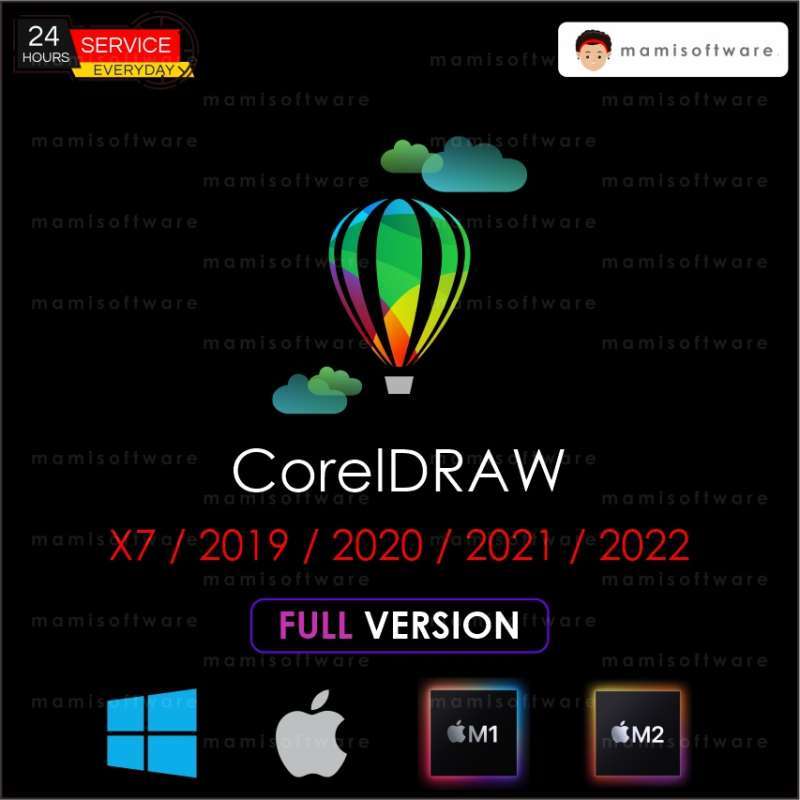 Promo (Windows-Mac-M1) Corel Draw 2022 2021 2020 2019 X7 - Mac Diskon ...