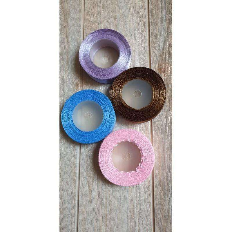 Jual Pita Satin Gulungan 23 Meter Bucket Balon Pvc 2Cm 3/4 Inch 25 Yard ...