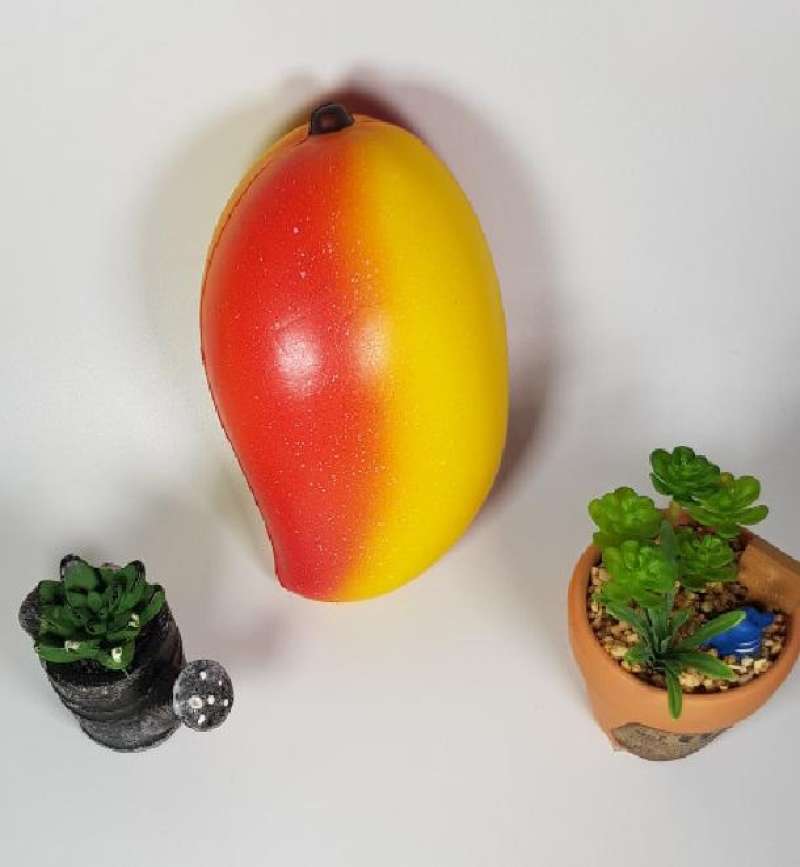 Jual Squishy Mango Jumbo Mangga Kuning Orange 18 X 10 Cm + Packing Di ...