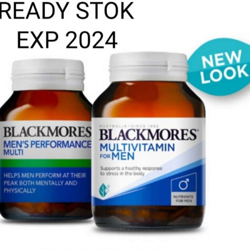 Jual Blackmores Multivitamin For Men 50 Tablet(vitamin Pria) Di Seller ...