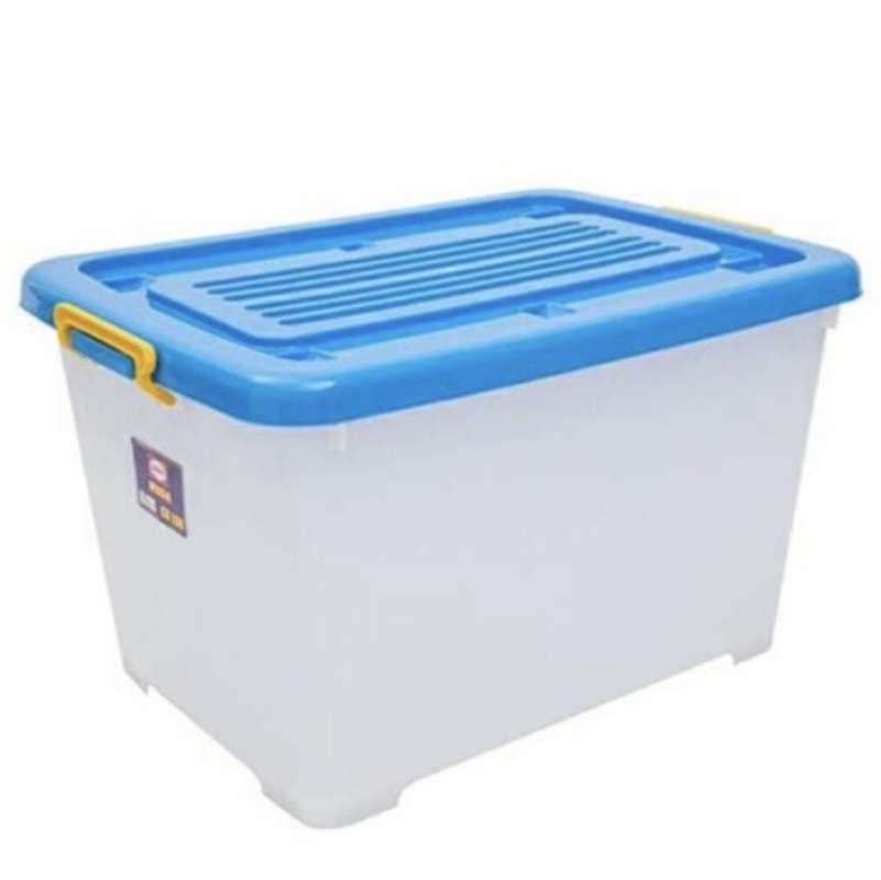 Jual Kotak Container Box Plastik Shinpo Stack 60 Liter Cb60 Ada Roda ...