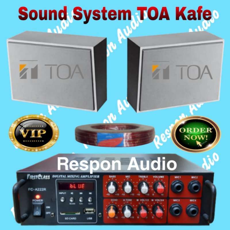 Jual Paket Sound System Kafe, Restoran TOA isi 2 unit di Seller Toko Unyil - Tugu Selatan, Kota ...