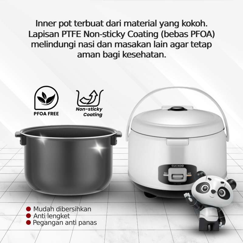 Promo Cuckoo Mechanical Rice Cooker 1.8 L Cr-1055/bk Magic Com Penanak ...
