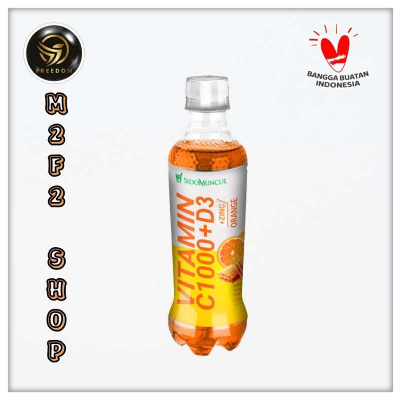 Jual Sido Muncul Vitamin C1000 + D3 Zinc Orange Botol Pet - 300 Ml ...