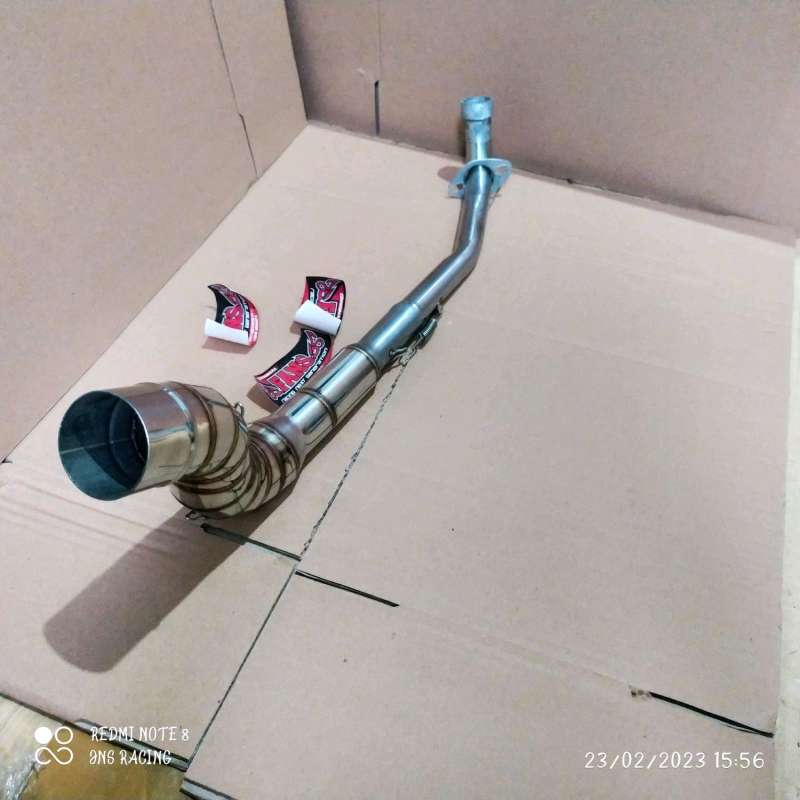Promo 50 Mm Leheran Knalpot Racing Cobra Supra X Kharisma Revo Blade ...