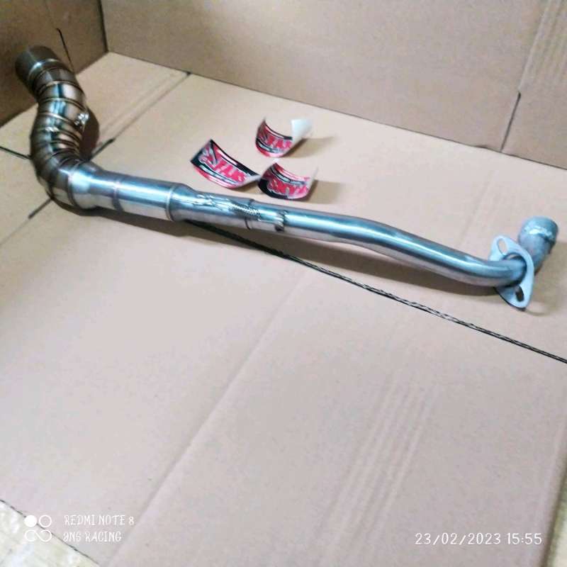 Promo 50 Mm Leheran Knalpot Racing Cobra Supra X Kharisma Revo Blade ...