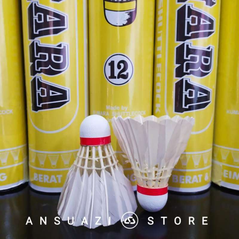 Jual Shuttlecock Lancip & Tumpul Awet, Stabil, Tidak Mudah Patah Di ...