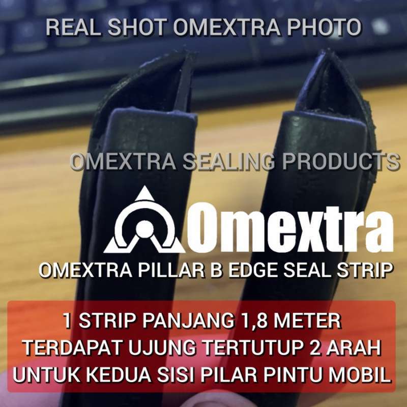Jual Edge Pillar B Seal Strip Omextra Karet Peredam Suara Pintu Mobil ...