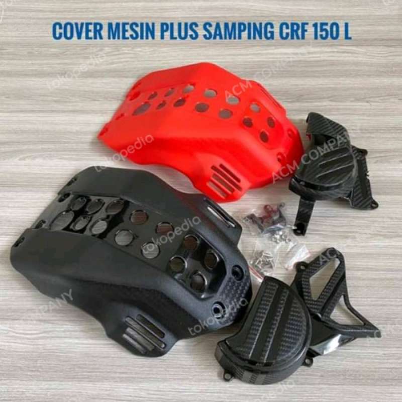 Promo TUTUP COVER MESIN ENGINE SET BAWAH + BLOK KIRI KANAN HONDA CRF ... Promo TUTUP COVER MESIN ENGINE SET BAWAH + BLOK KIRI KANAN HONDA CRF ...