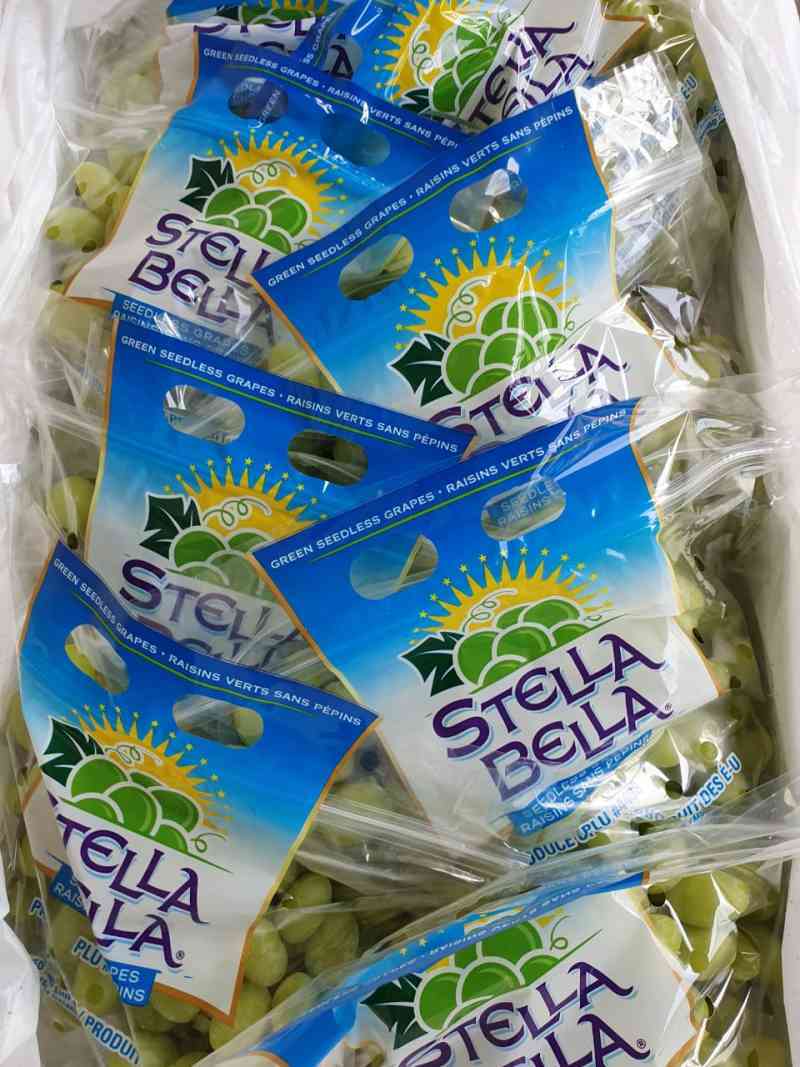 Jual Anggur Hijau Amerika Stella Bella Green Seedless Grapes Usa Per ...