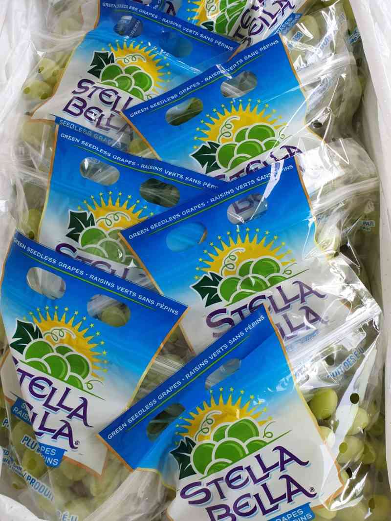 Jual Anggur Hijau Amerika Stella Bella Green Seedless Grapes Usa Per ...