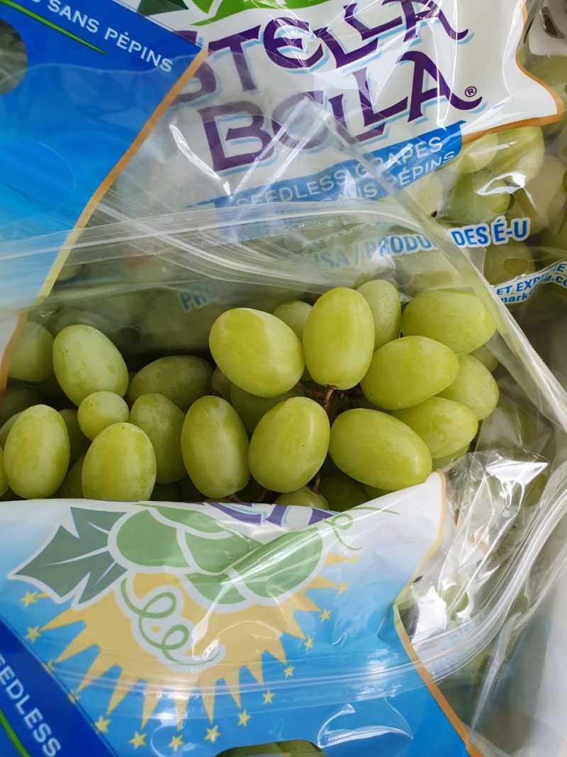 Jual Anggur Hijau Amerika Stella Bella Green Seedless Grapes Usa Per ...