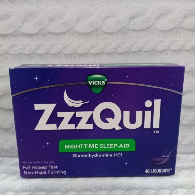 Jual Vicks Zzzquil Nighttime Sleep Aid, 48 Liquicaps Di Seller Anes ...
