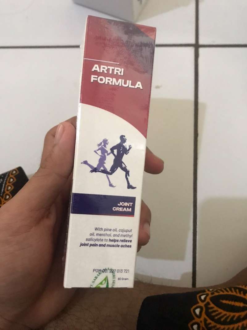 Jual Jual Artri Formula Cream Sendi Otot Tulang Nyeri Original di ...