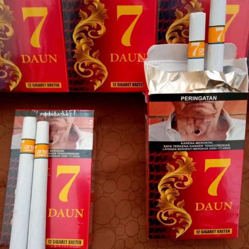 Jual Rokok Kretek 7 Daun (Cukai Rokok Kretek Resmi) di Seller DAT ...