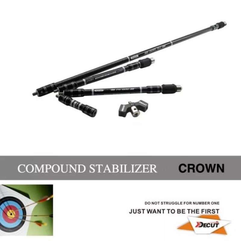 Jual Decut Archery Recurve Stabilizer Crown- Stabilizer For Recurve Bow ...