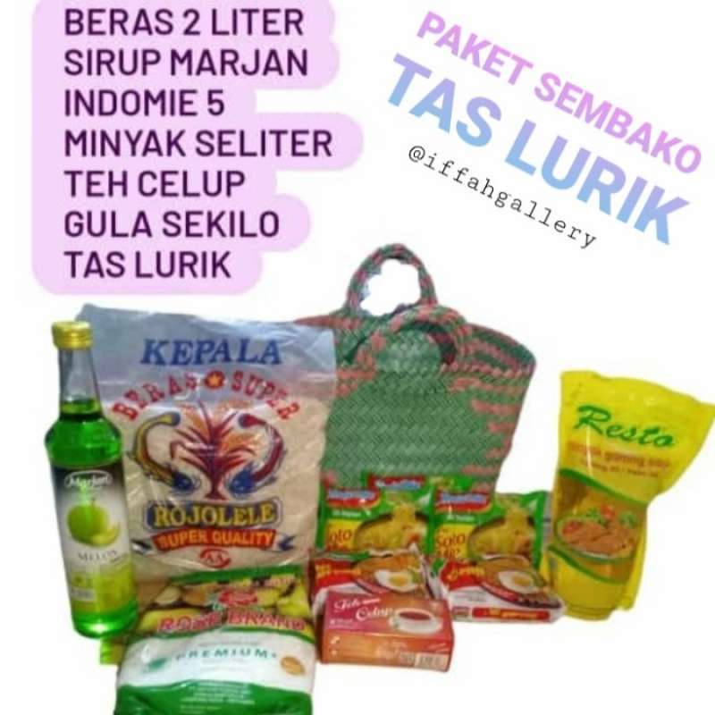 Promo Paket Sembako Tas Lurik A Sembako Murah Ramadhan Dan Parcel ...