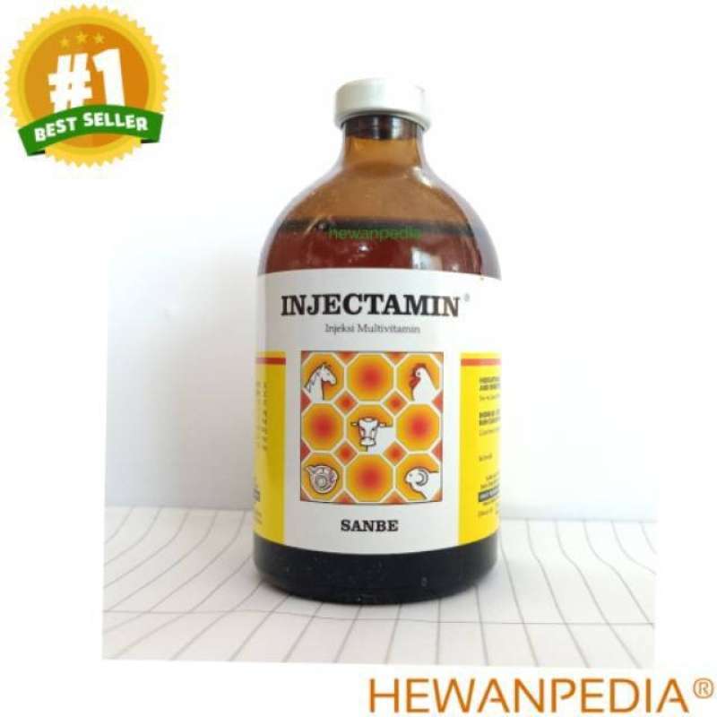 Promo Injectamin 50 Ml & 100 Ml Sanbe - Multivitamin Lengkap Hewan ...
