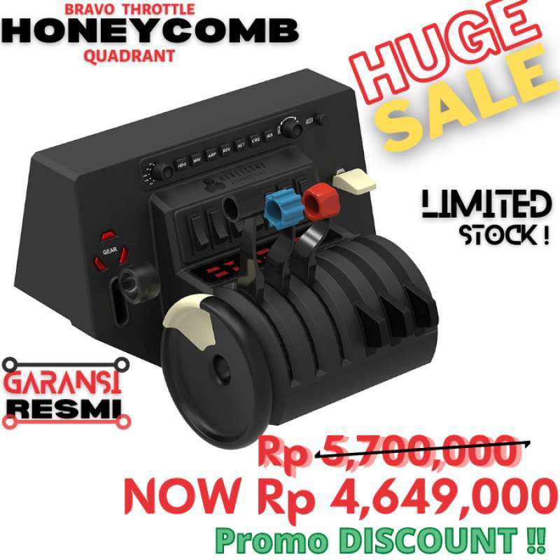 Promo Honeycomb - Bravo Throttle Quadrant Diskon 17% di Seller Gadget ...