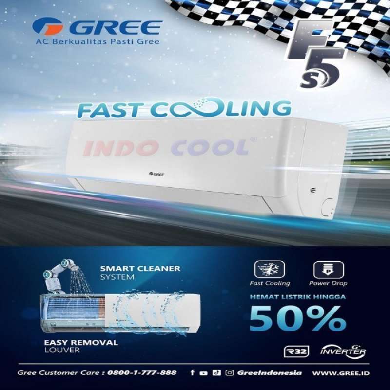 Jual Ac Gree Inverter 1,5pk / 1,5 Pk / Gwc-12f5 Di Seller Ekk Self1 ...