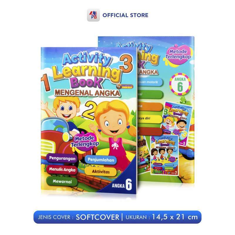 Jual Buku Belajar Anak / Activity Book Mengenal Angka 1 - 8 Metode ...