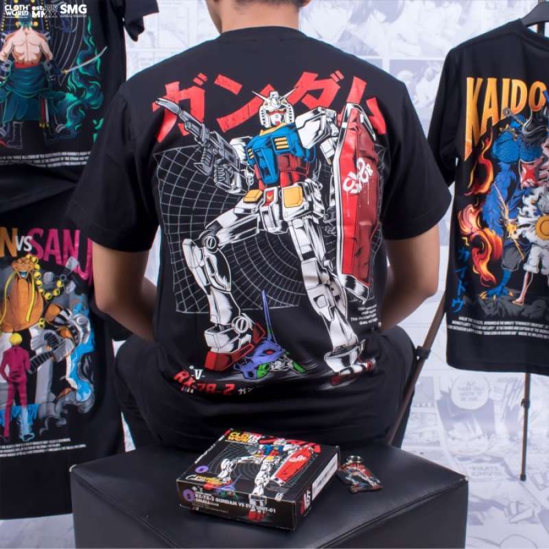 Promo CLOWOR Gundam VS Eva Winner RX-78-2 Mobile Suit Evangelion EVA-01 ...