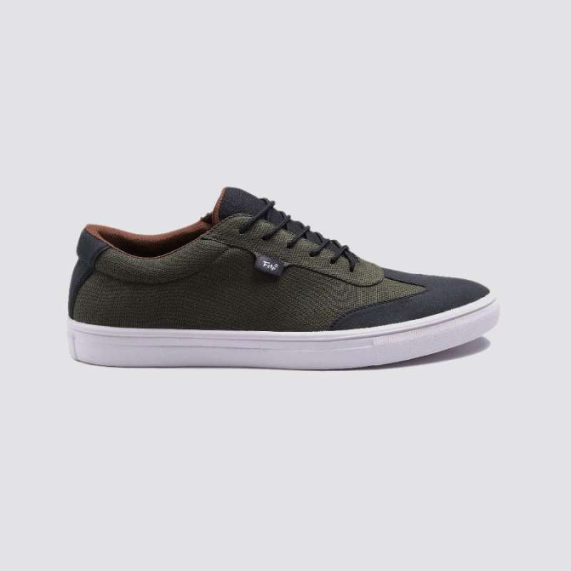 Jual Atom Green Army |manneedme X Fstp| Sepatu Sneakers Pria Casual Ori ...