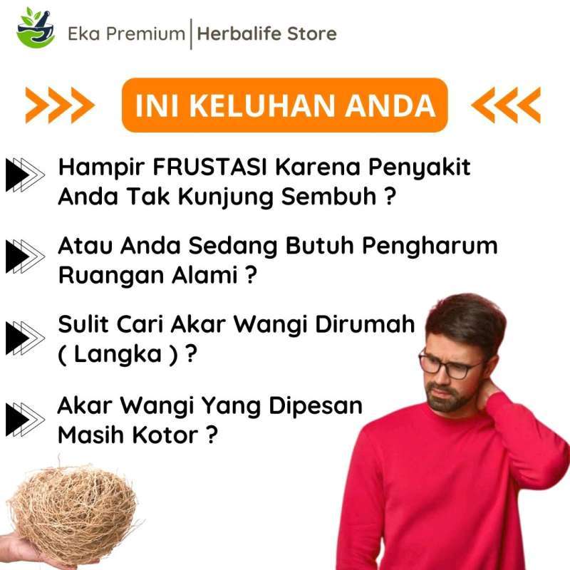 Promo Akar Wangi Bubuk Narwastu Kering Asli Murni Organik Ramuan Rempah ...