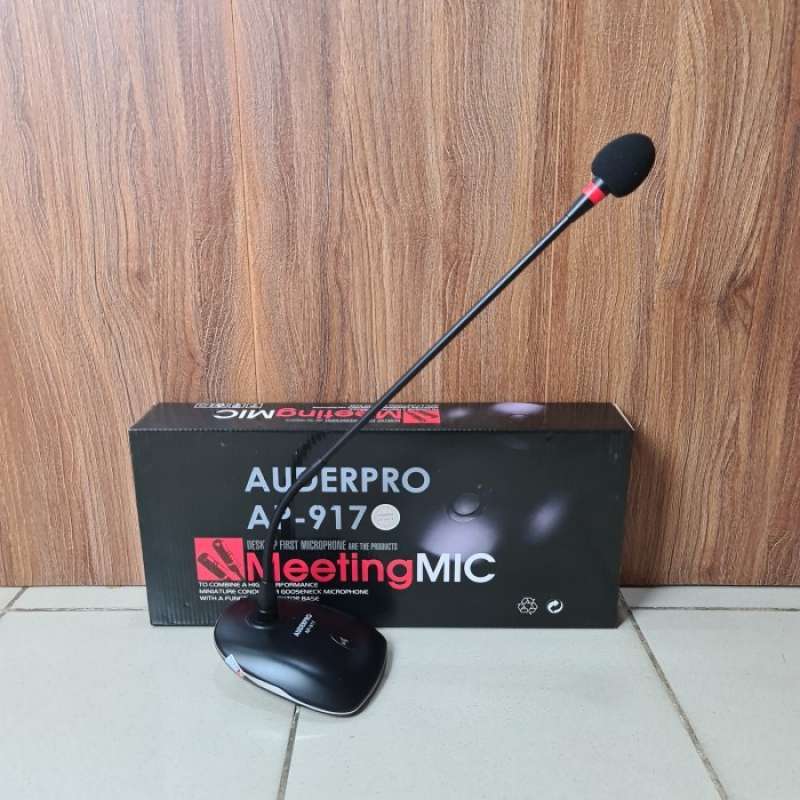 Jual Microphone Podium - Meja Auderpro Ap-917 Bisa Phantom Dan Baterai ...