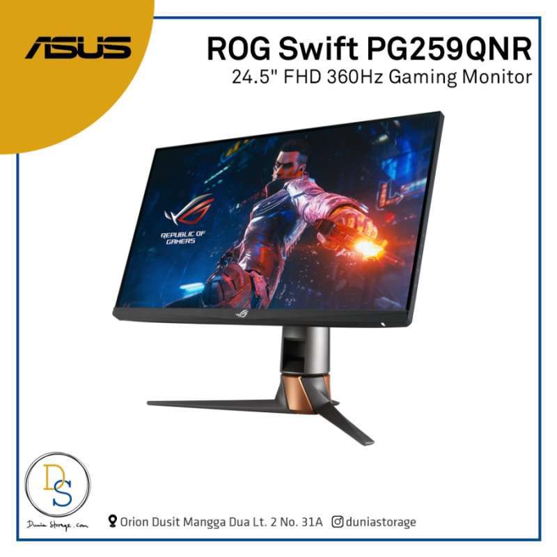 Jual Asus Rog Swift Pg259qnr Gaming Monitor 24.5 With Rog Desk Mount ...