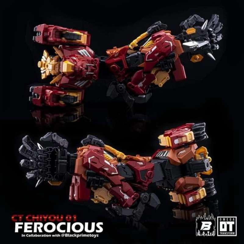 Jual Cang Toys Ct-01 Ferocious Transformers Masterpiece Predaking ...