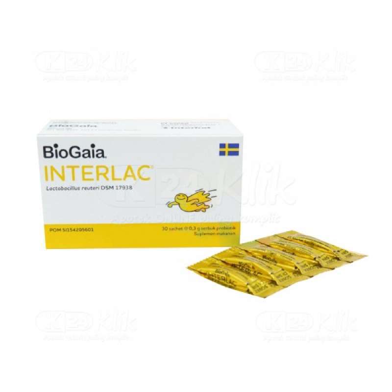 Jual Interlac Probiotik Serbuk Per Sachet 5 Pcs Di Seller Illya Baby ...